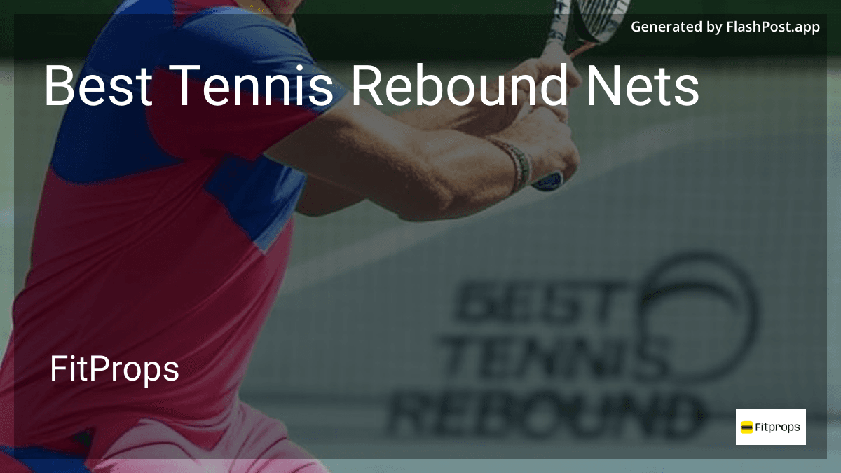 7 Best Tennis Rebound Nets in December 2025