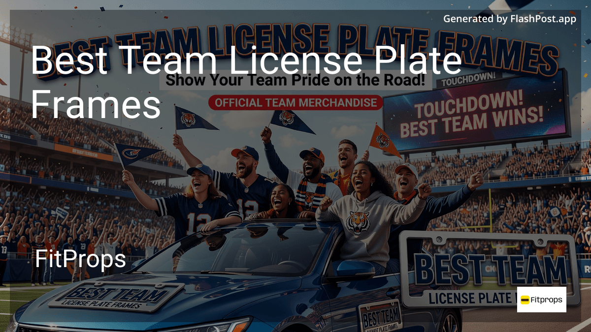 9 Best Team License Plate Frames in May 2026