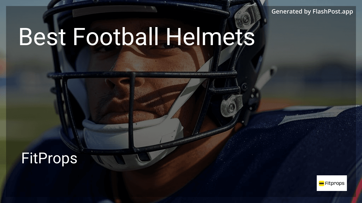 9 Best Football Helmets in October 2025
