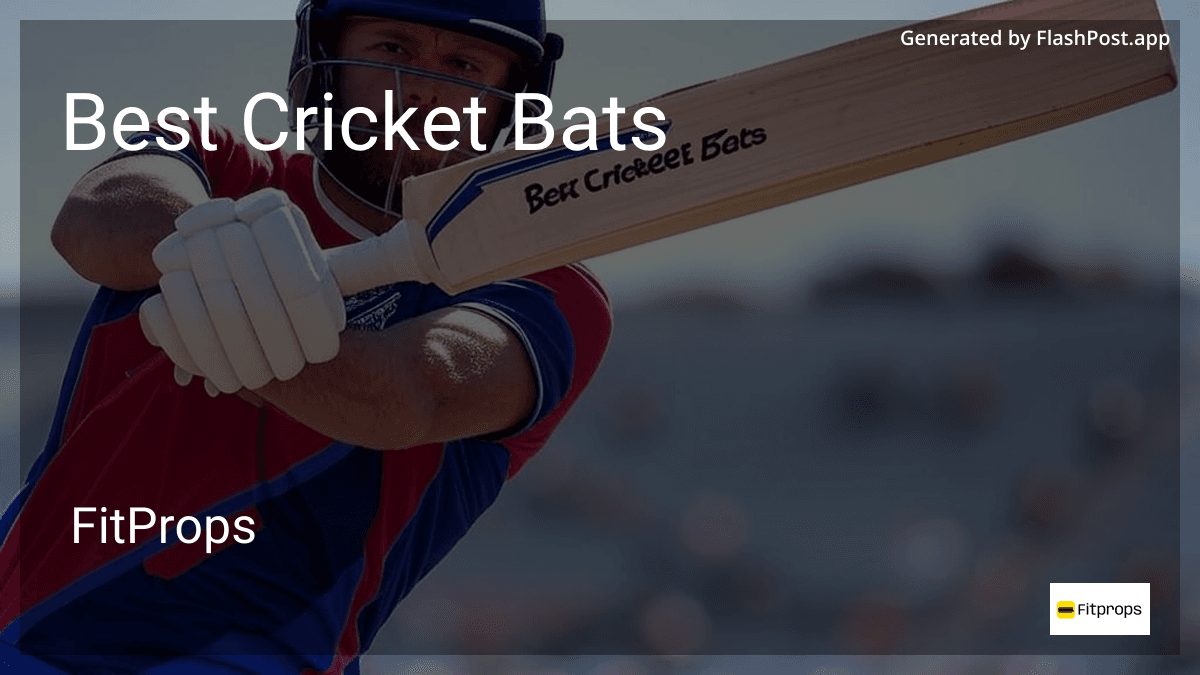 7 Best Cricket Bats in October 2025