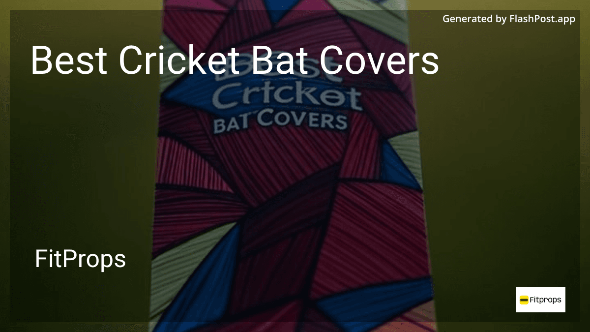 8 Best Cricket Bat Covers in May 2026