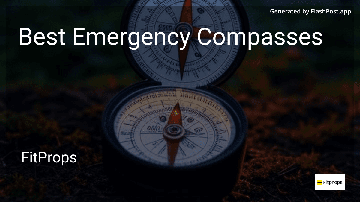 6 Best Emergency Compasses in December 2025