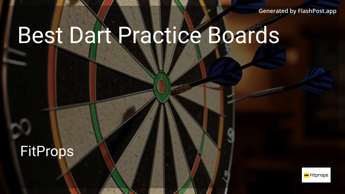 8 Best Dart Practice Boards in April 2026
