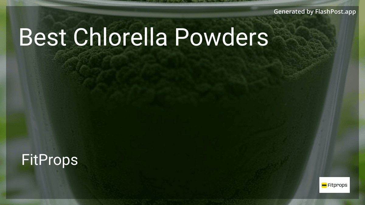 7 Best Chlorella Powders in March 2026