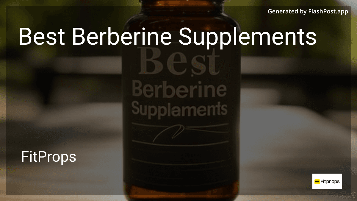 6 Best Berberine Supplements in January 2026