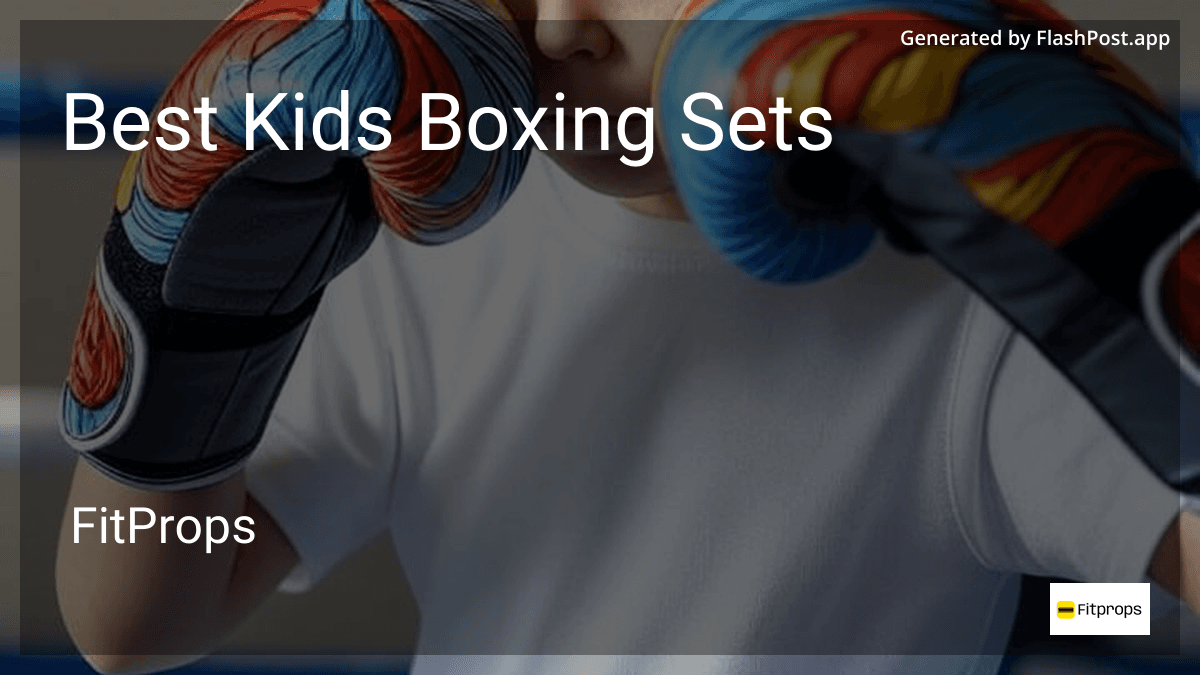 6 Best Kids Boxing Sets in April 2026