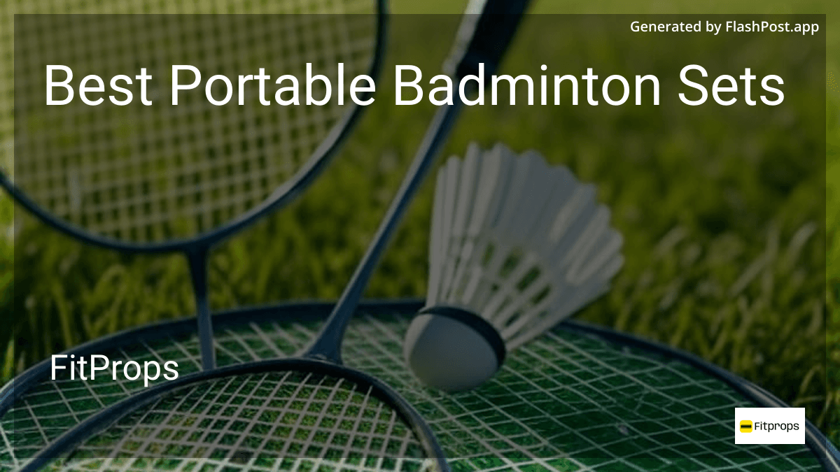 6 Best Portable Badminton Sets in May 2026
