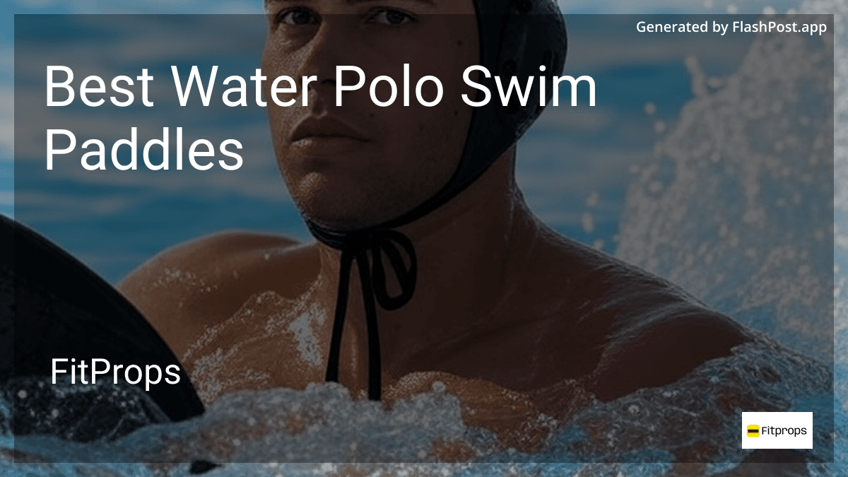 8 Best Water Polo Swim Paddles in May 2026