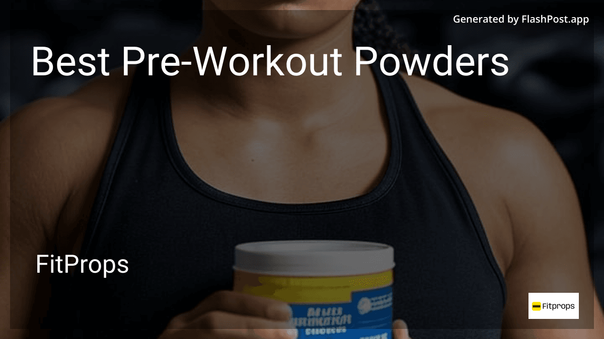 8 Best Pre-Workout Powders in May 2026