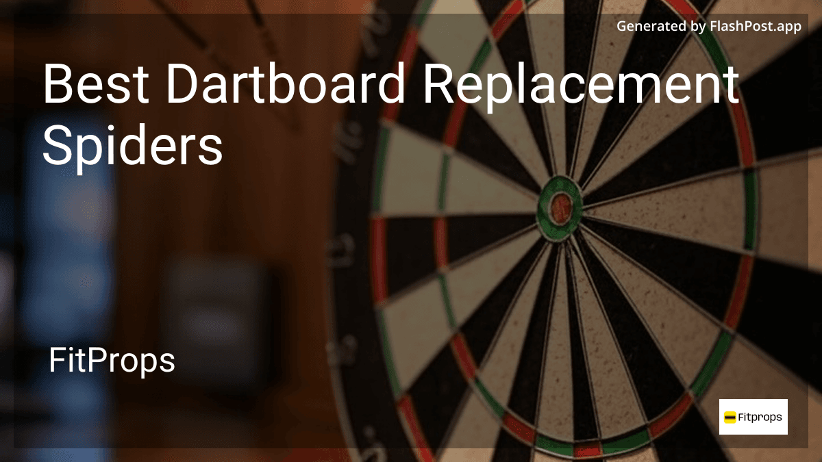 7 Best Dartboard Replacement Spiders in May 2026