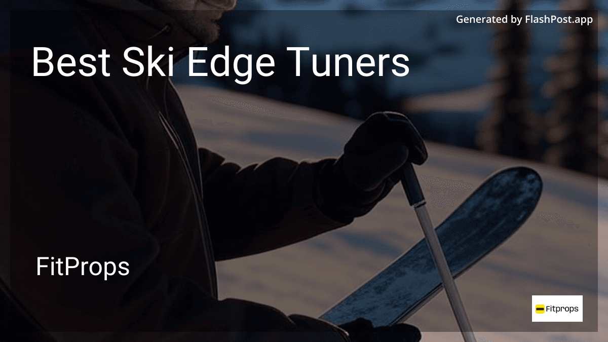 6 Best Ski Edge Tuners in April 2026