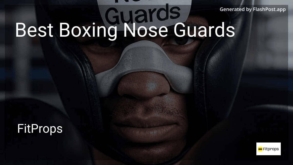 9 Best Boxing Nose Guards in May 2026