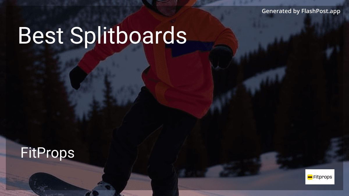 8 Best Splitboards in May 2026