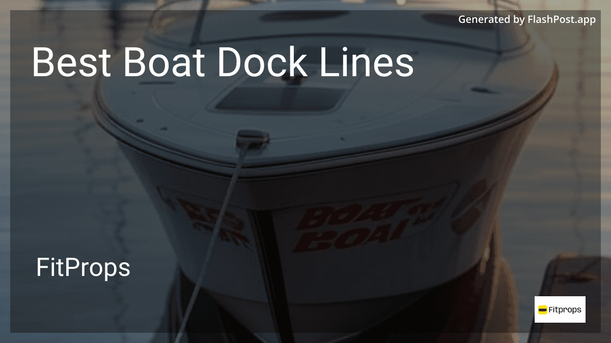 6 Best Boat Dock Lines in May 2026