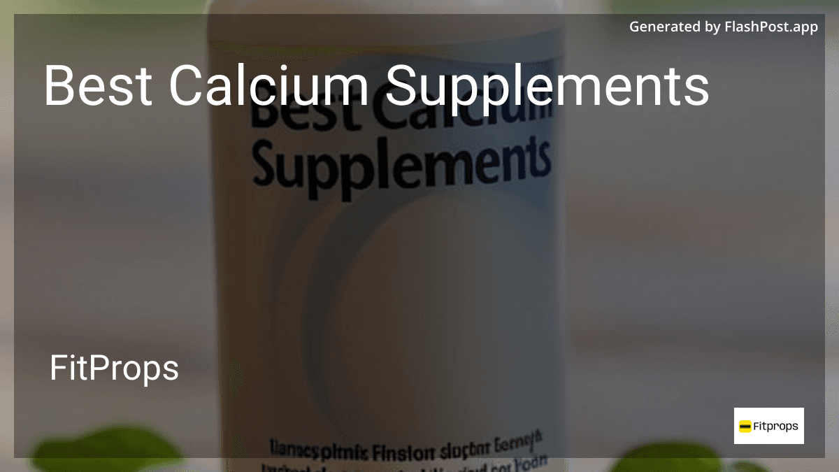 10 Best Calcium Supplements in January 2026
