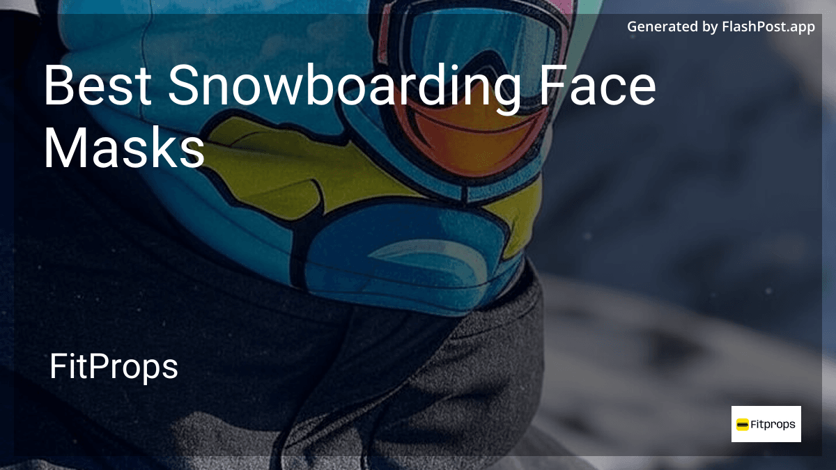 6 Best Snowboarding Face Masks in March 2026