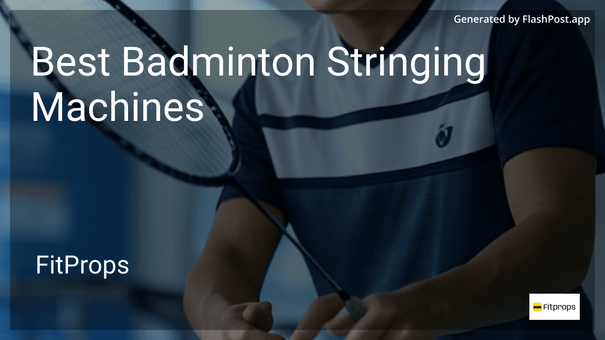 8 Best Badminton Stringing Machines in December 2025