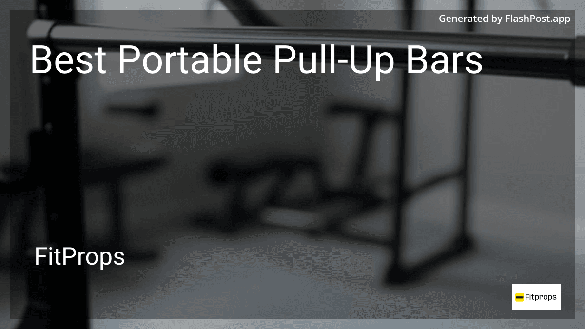 8 Best Portable Pull-Up Bars in May 2026