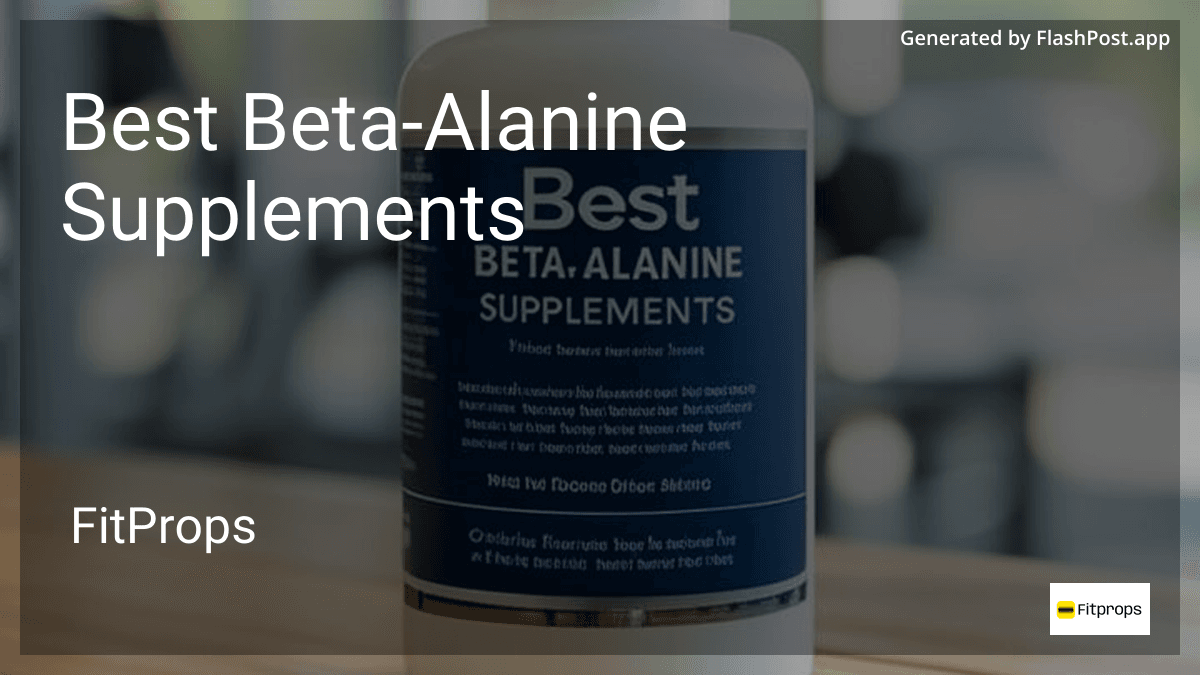 8 Best Beta-Alanine Supplements in May 2026