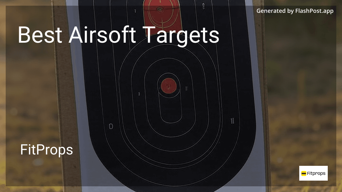 7 Best Airsoft Targets in March 2026
