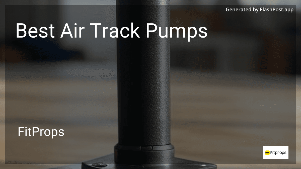 10 Best Air Track Pumps in April 2026