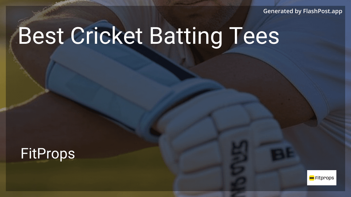 9 Best Cricket Batting Tees in May 2026