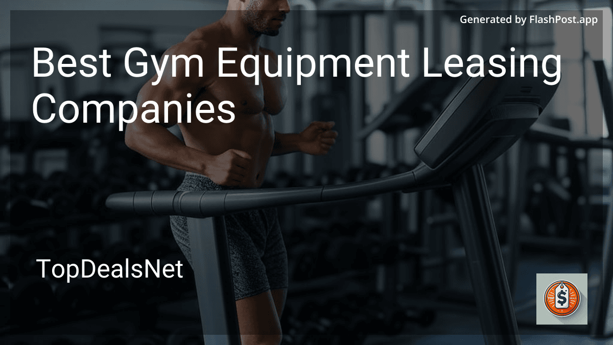 6 Best Gym Equipment Leasing Companies in June 2026