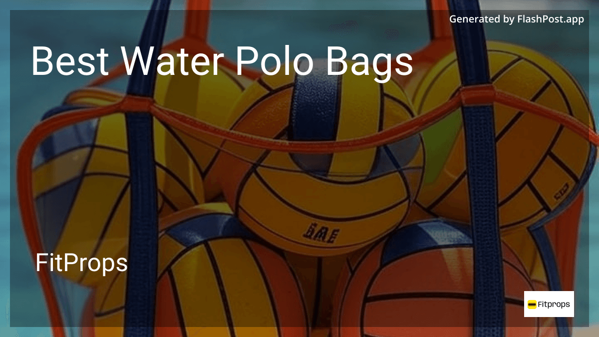 6 Best Water Polo Bags in April 2026