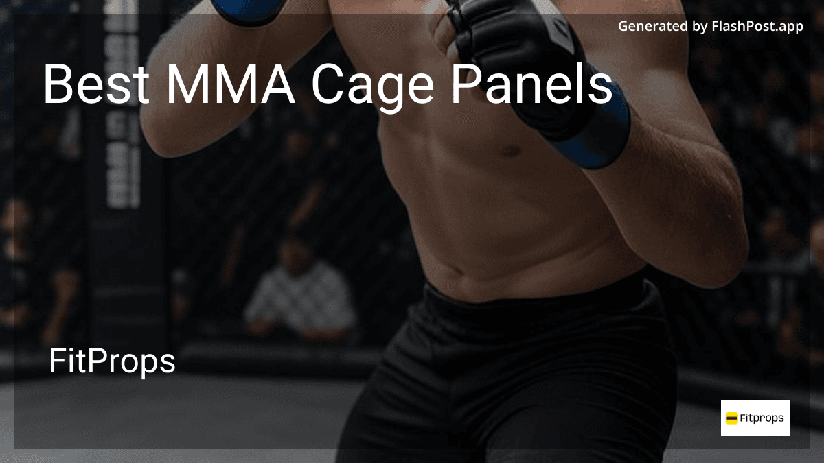 7 Best MMA Cage Panels in May 2026