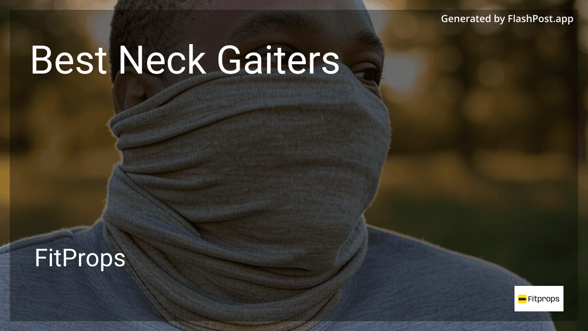 6 Best Neck Gaiters in April 2026