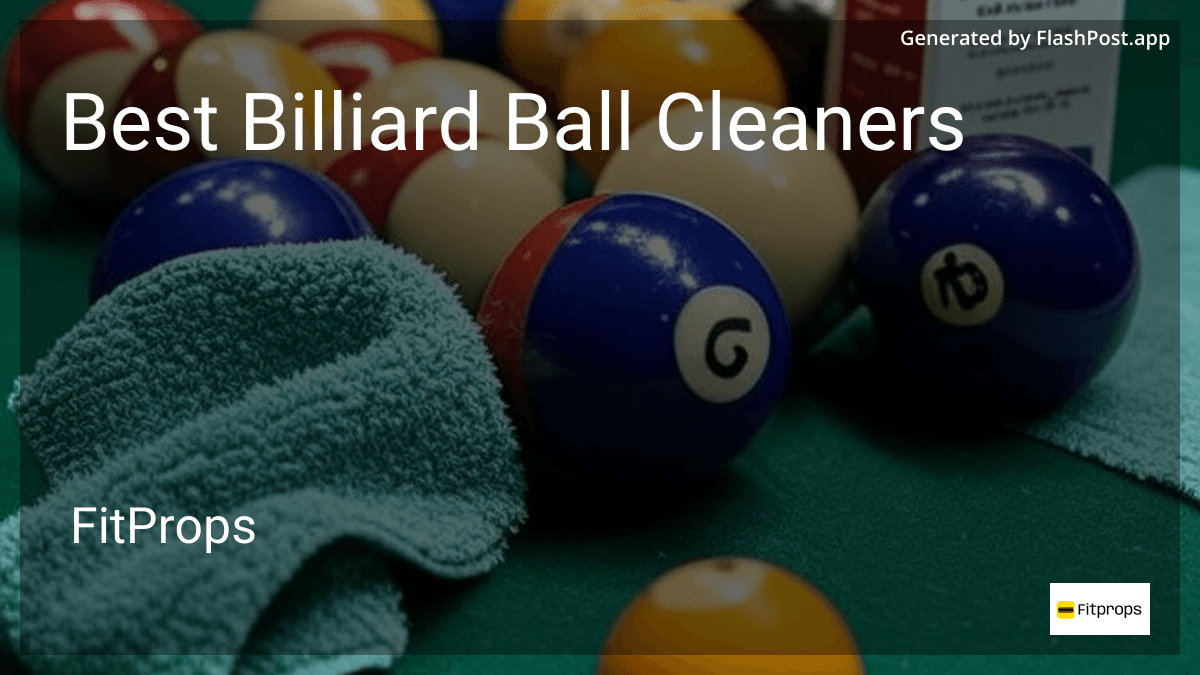 9 Best Billiard Ball Cleaners in April 2026