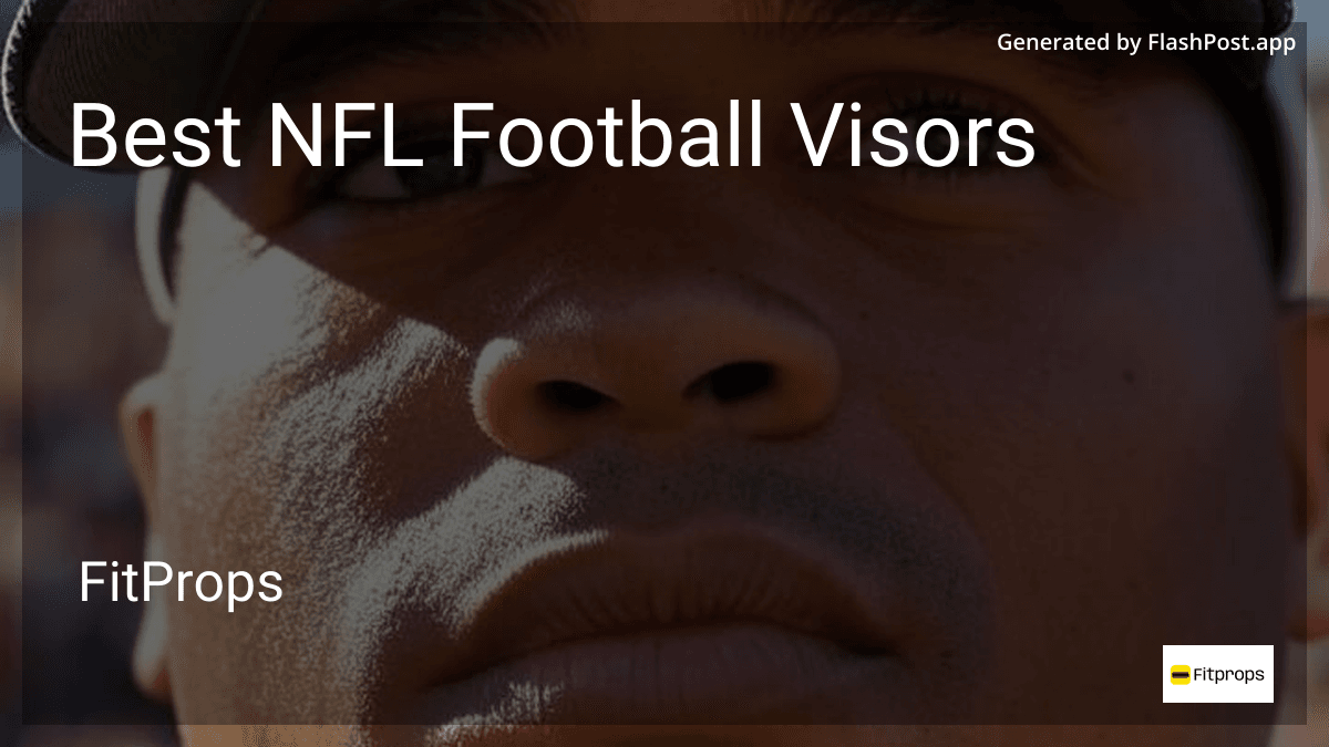 9 Best NFL Football Visors in April 2026