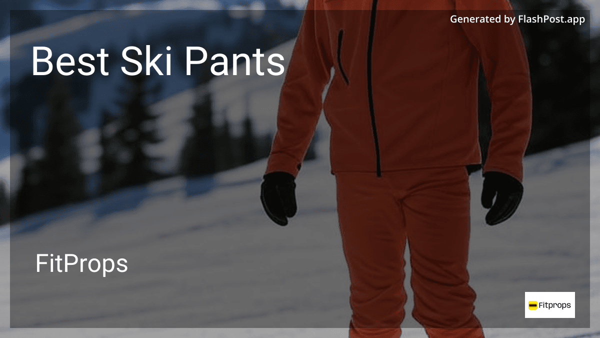 7 Best Ski Pants in October 2025