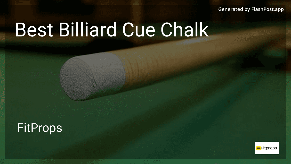 9 Best Billiard Cue Chalk in June 2026
