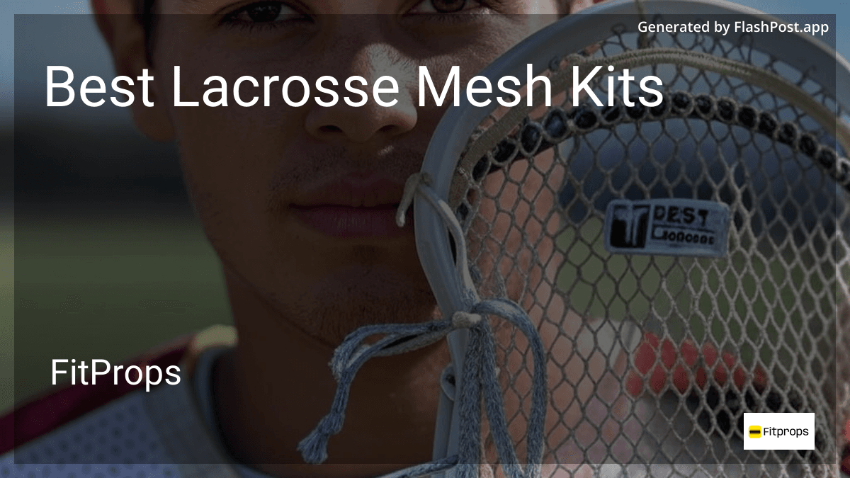 10 Best Lacrosse Mesh Kits in November 2025