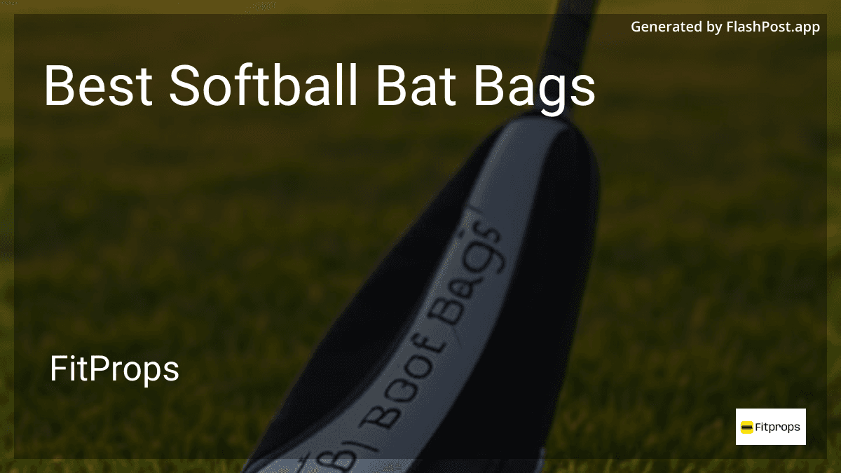 10 Best Softball Bat Bags in May 2026