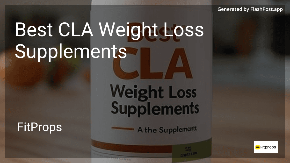 8 Best CLA Weight Loss Supplements in April 2026