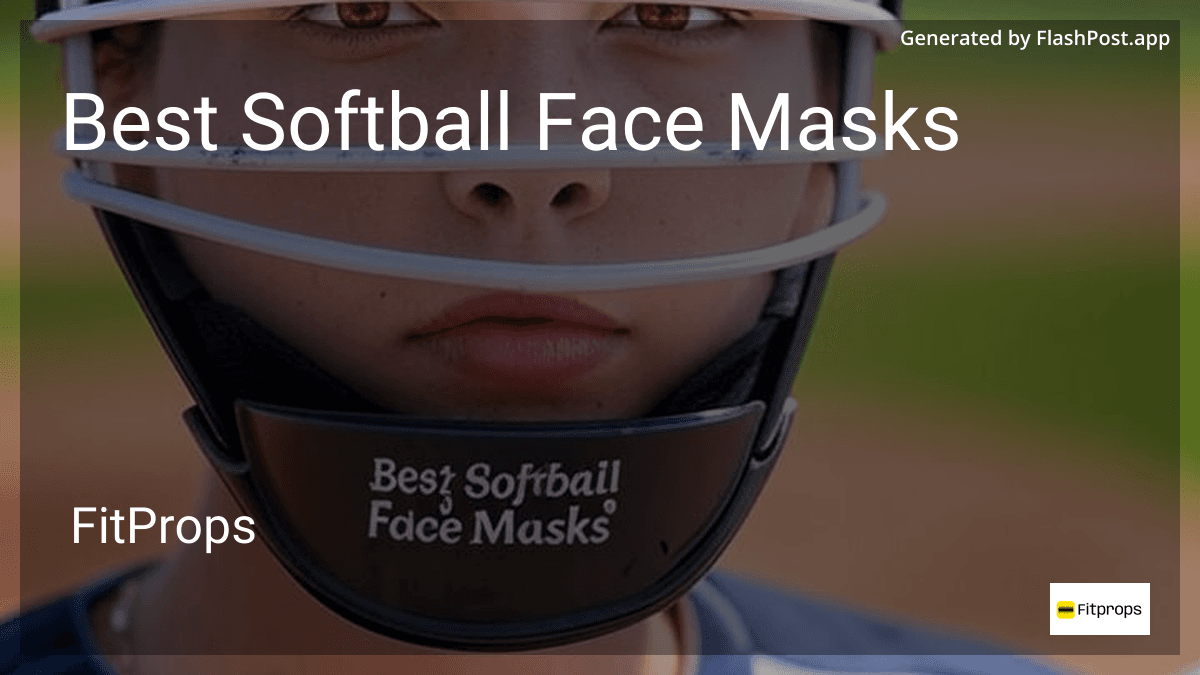 7 Best Softball Face Masks in May 2026