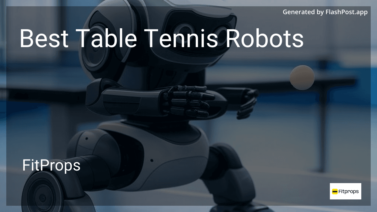 7 Best Table Tennis Robots in May 2026