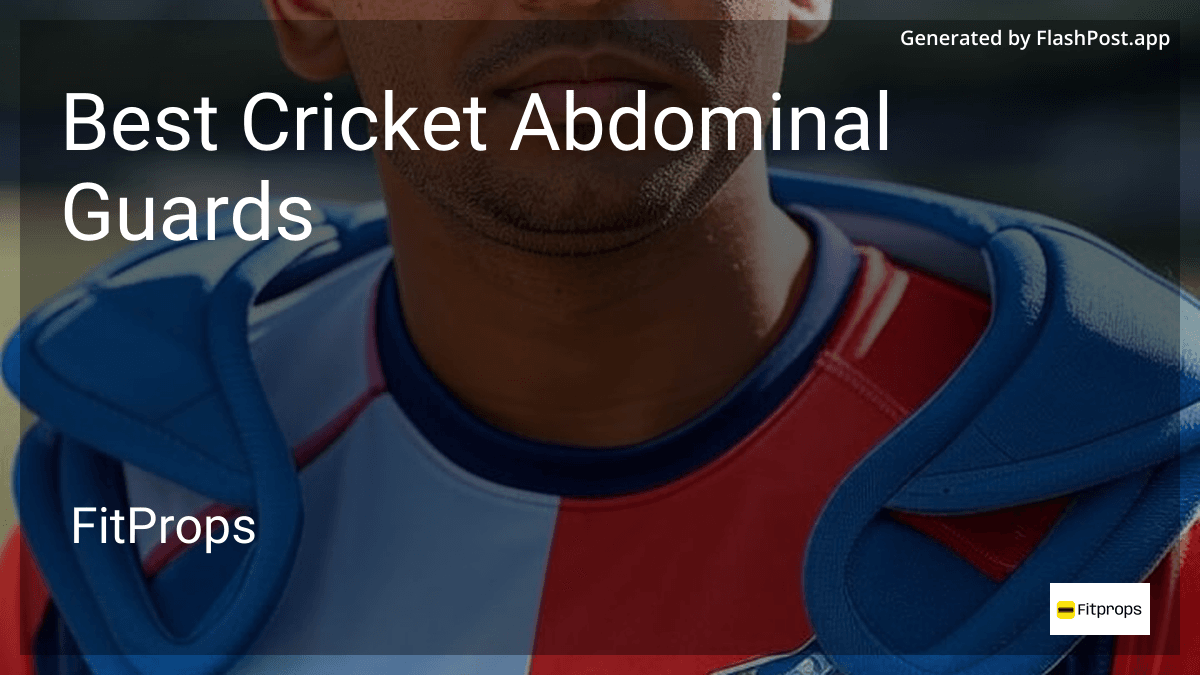 7 Best Cricket Abdominal Guards in May 2026