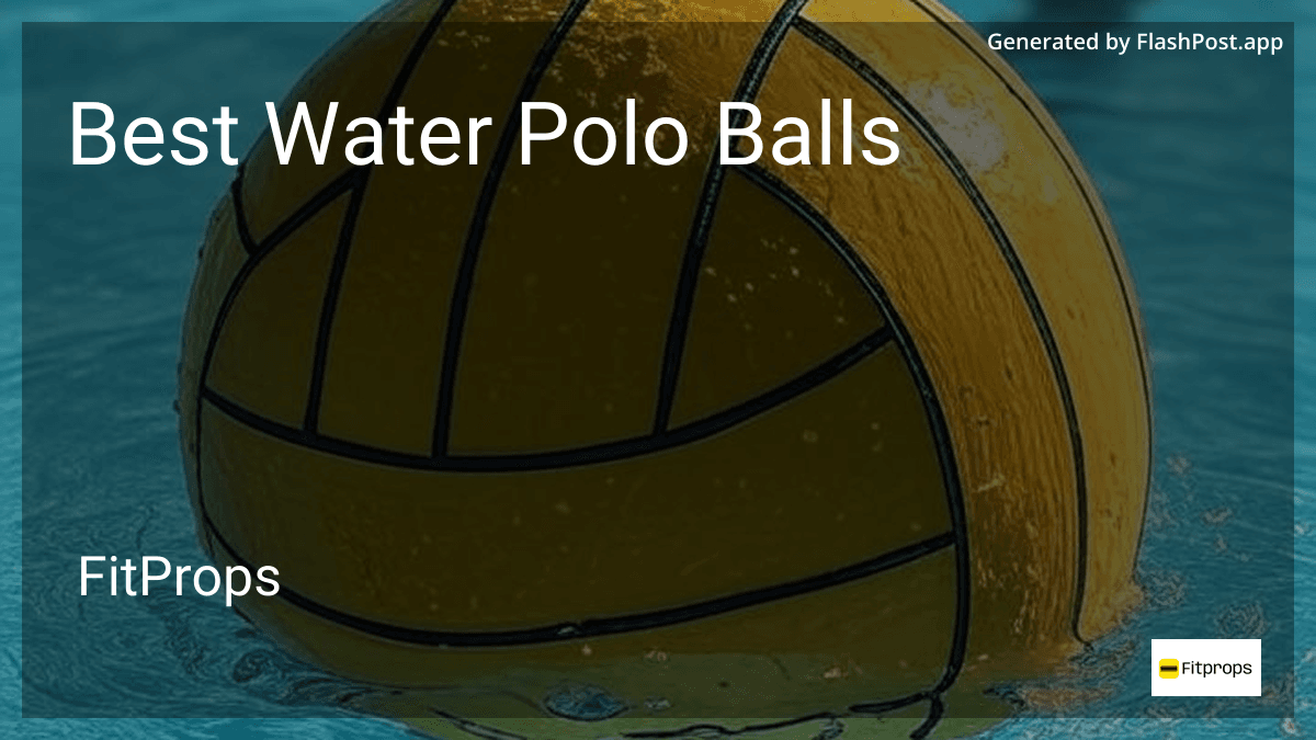 9 Best Water Polo Balls in January 2026