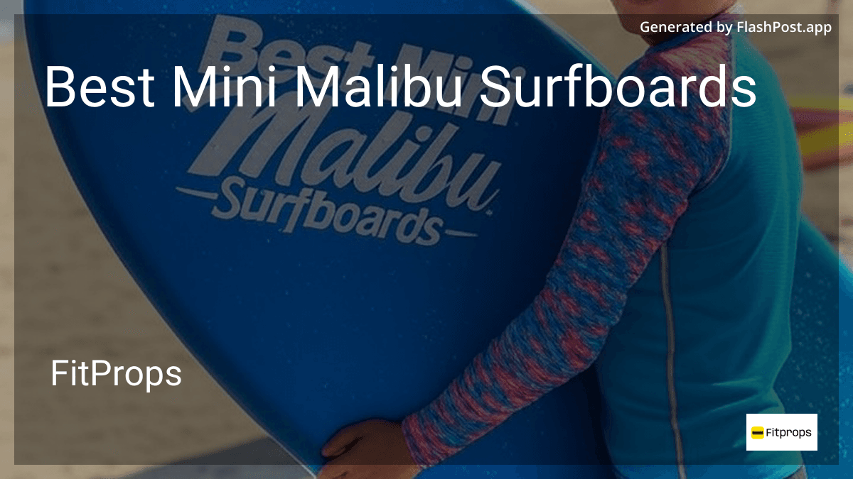 7 Best Mini Malibu Surfboards in May 2026