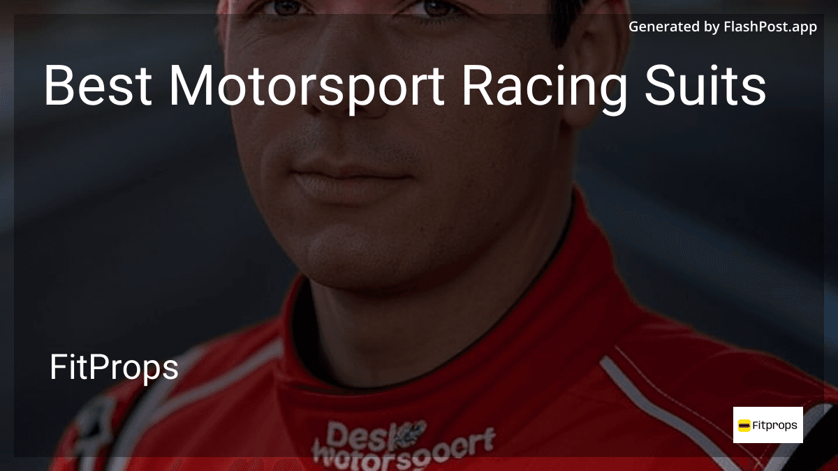 9 Best Motorsport Racing Suits in May 2026