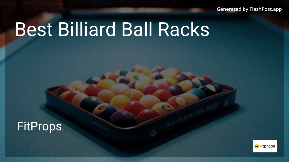 10 Best Billiard Ball Racks in June 2026